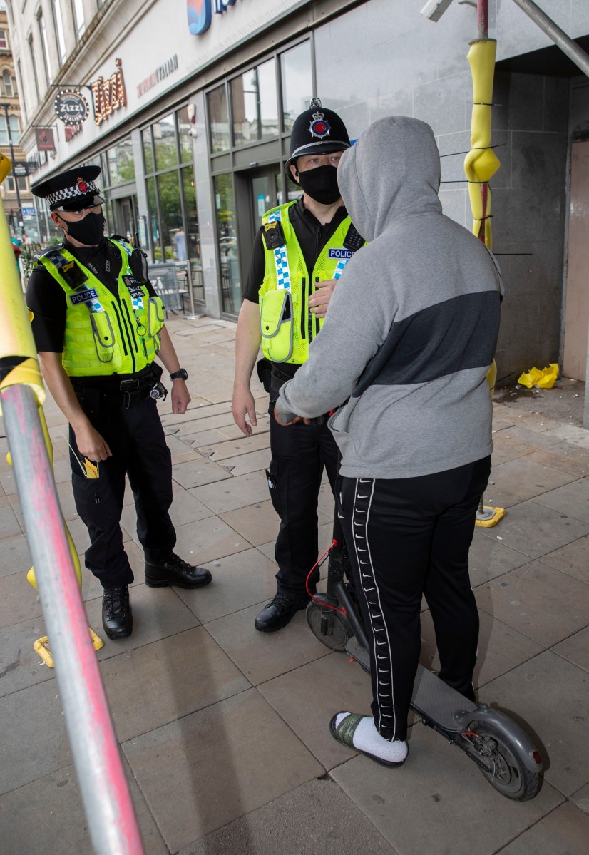 Police seize 23 e-scooters on a one-off day of action to ensure public ...