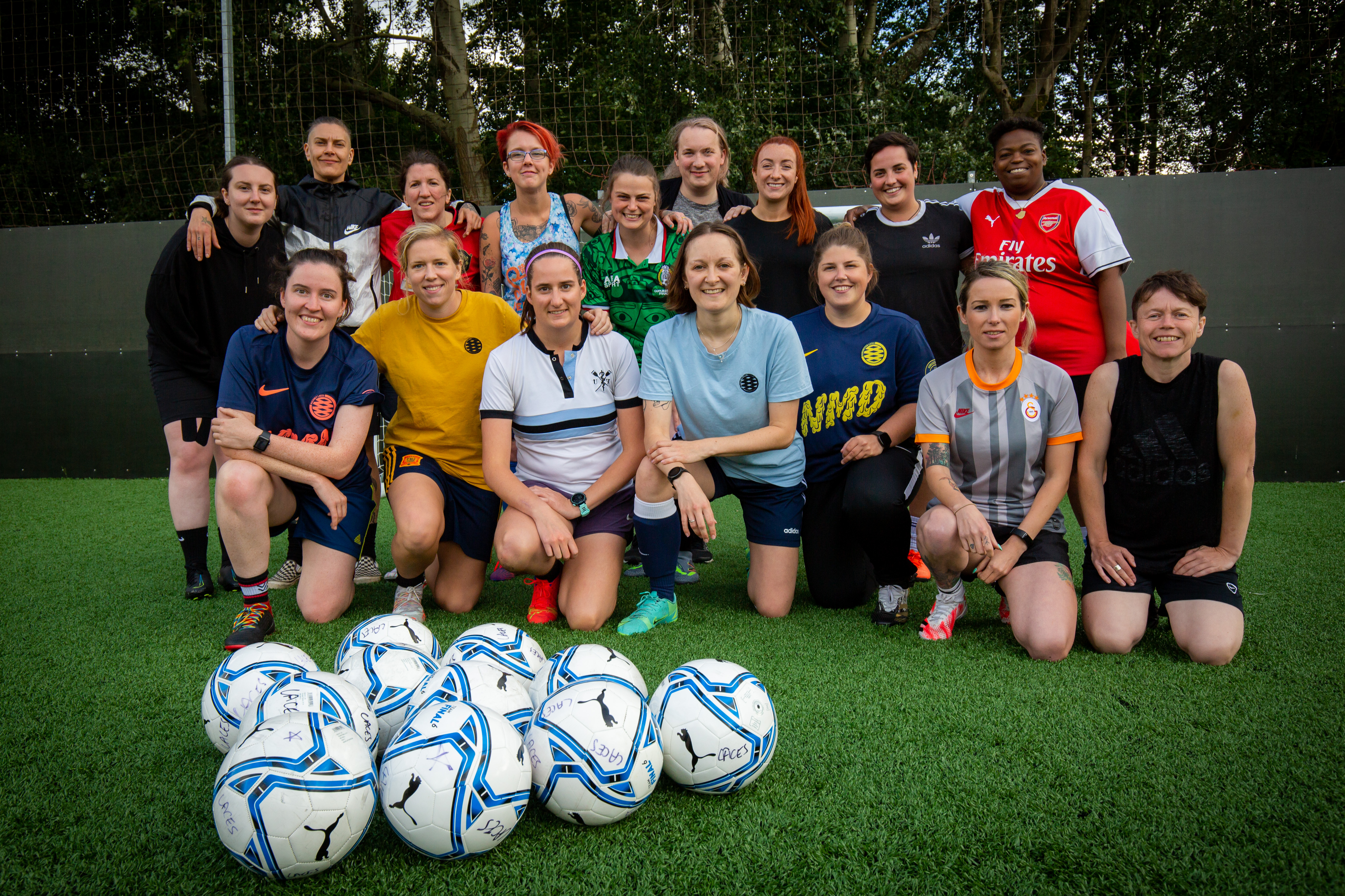 Manchester Laces women’s football team score big following a donation ...