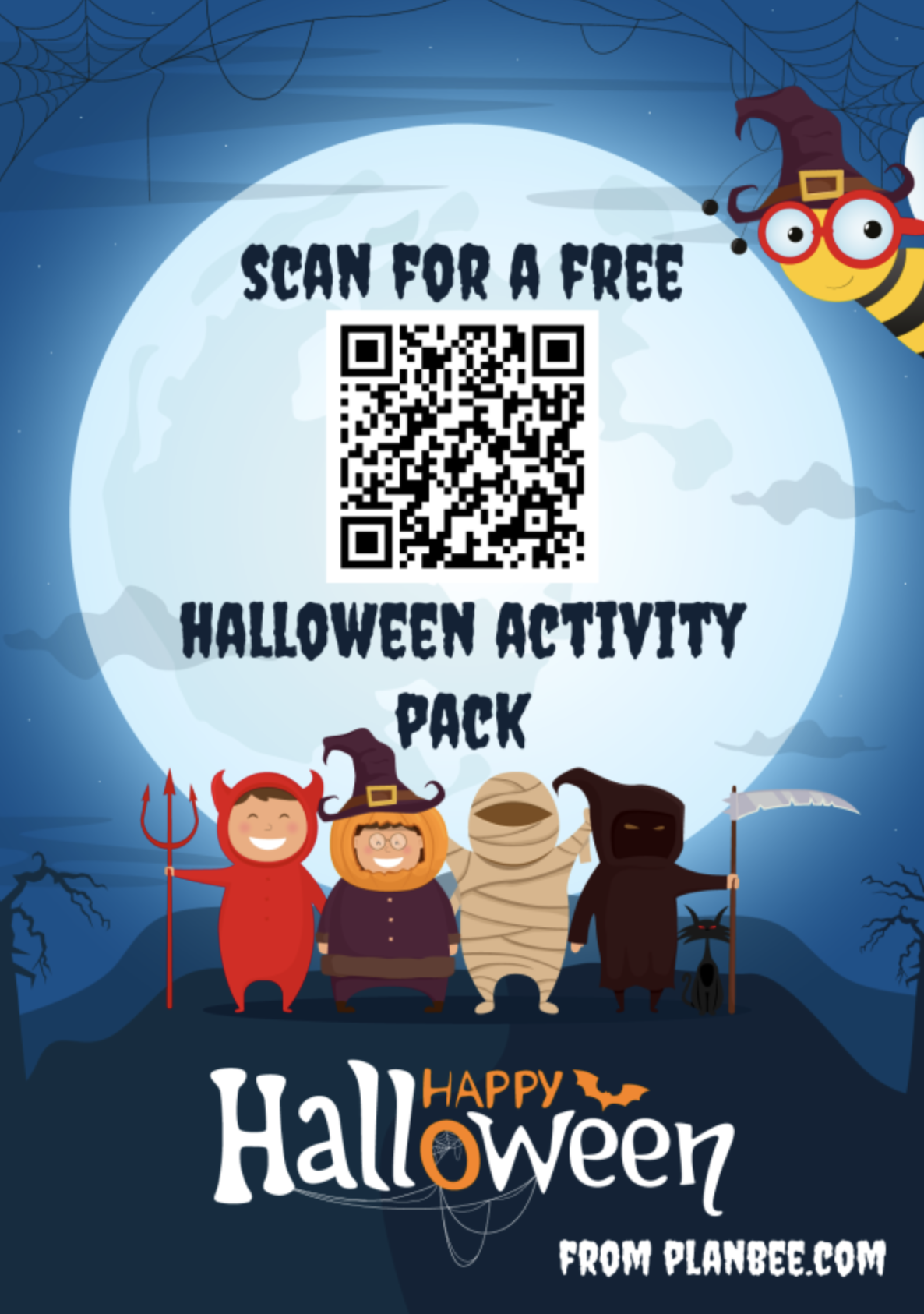This Halloween get your free spooky activity pack