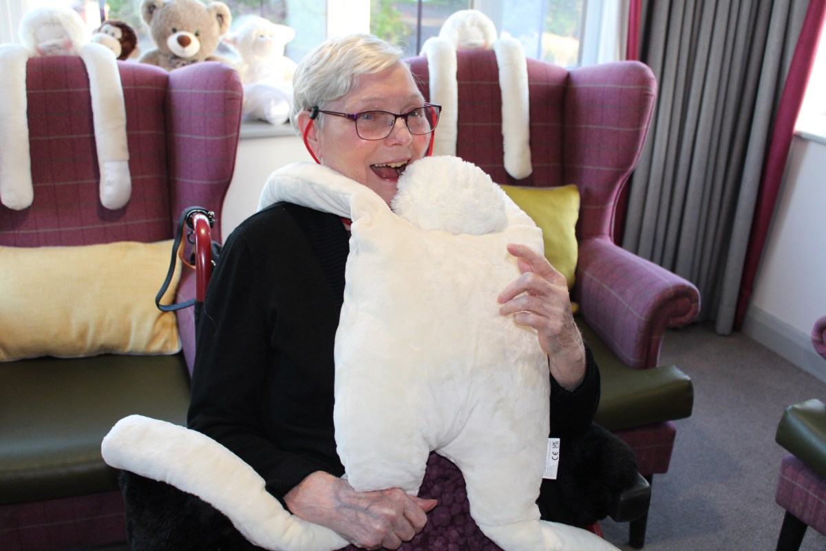 Trafford care home introduces ‘HUG’ companions for people with dementia