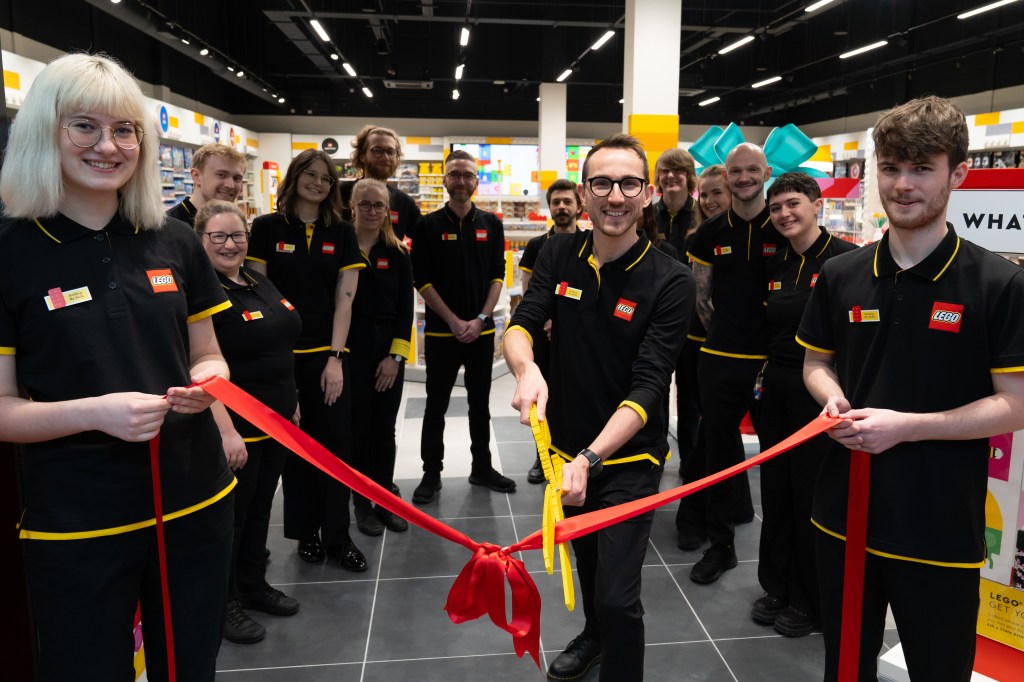 Brand new LEGO store opens in Manchester’s Trafford Centre