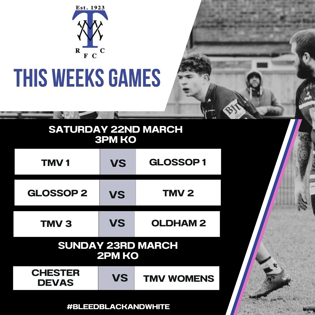 Trafford MV Rugby host Glossop in the last home game of the season